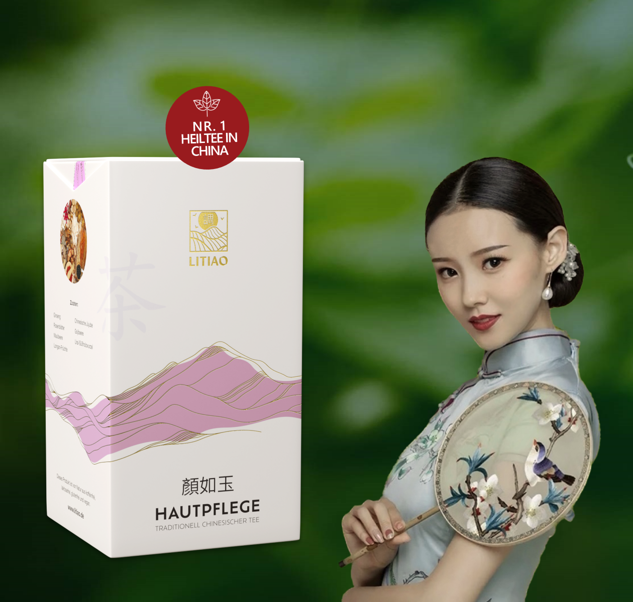 Natürliche, schöne und gesunde Haut mit dem HAUTPFLEGE TCM-Tee von LITIAO